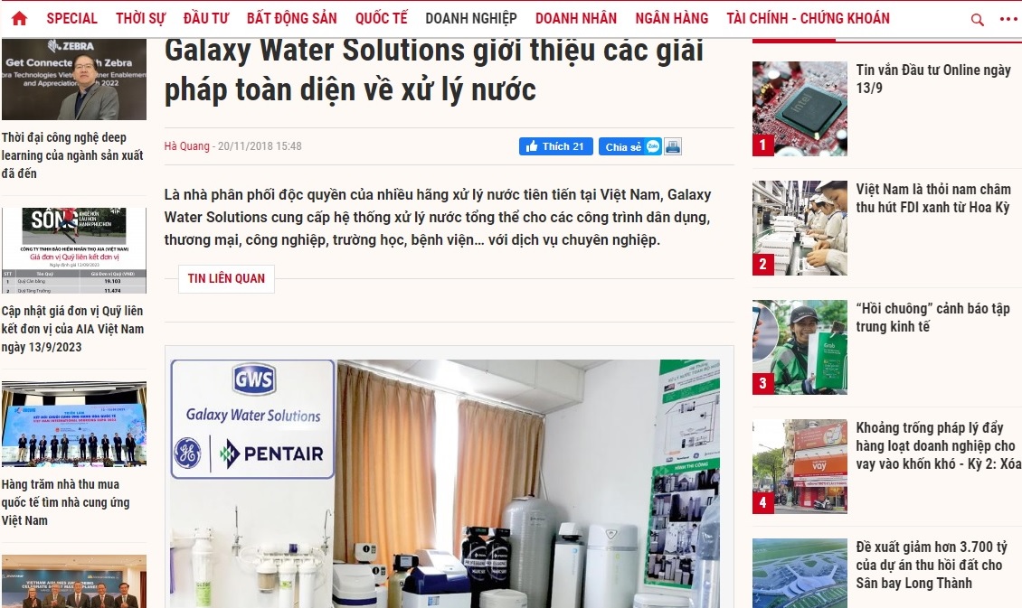 Trang chủ | Galaxy Water Solutions